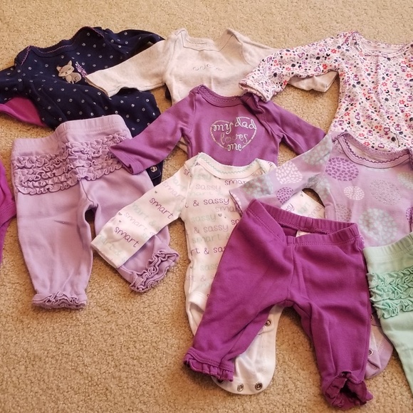 Carter's | Other | Newborn Baby Girl Lot | Poshmark